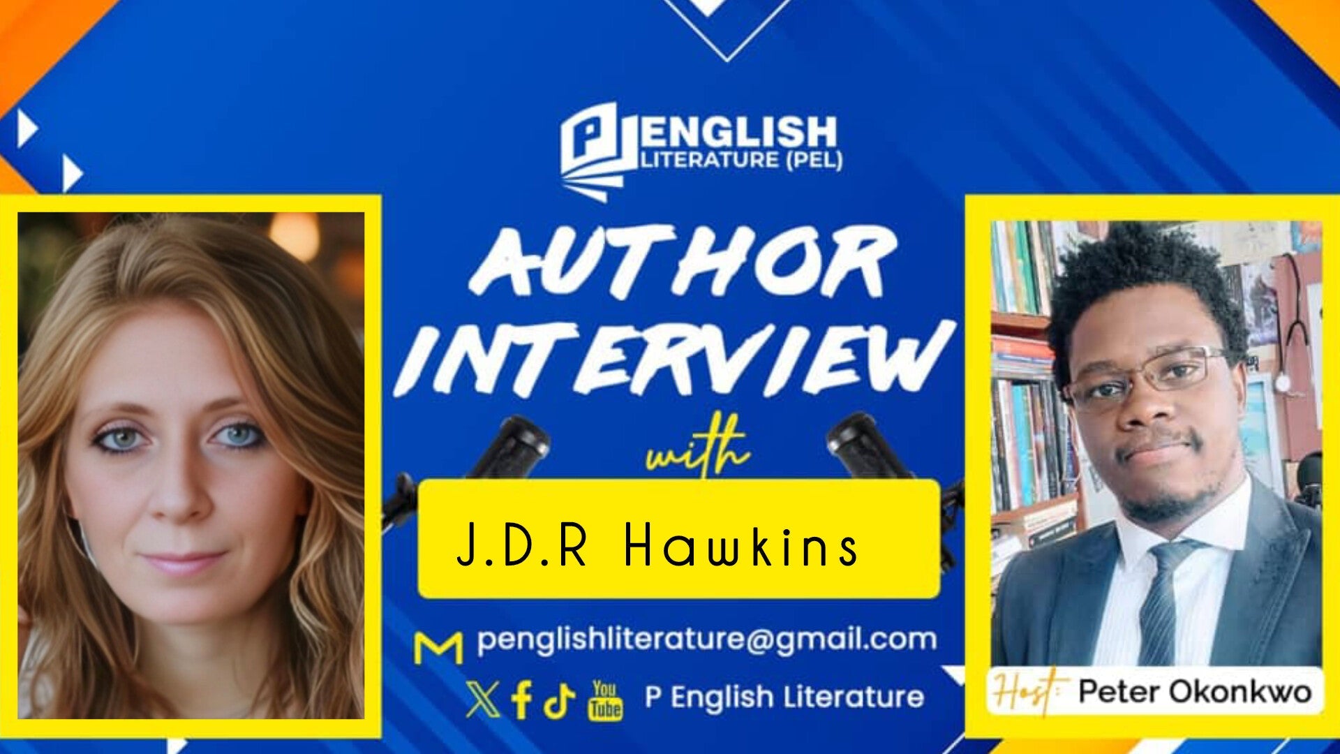 Recently Featured on Podcast – J.D.R. HAWKINS