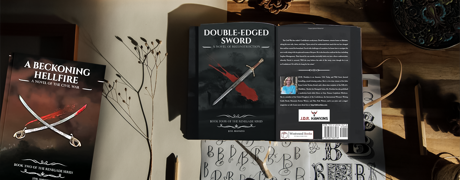 Best Historical Fiction Civil War Award-Winning Author – J.D.R. HAWKINS